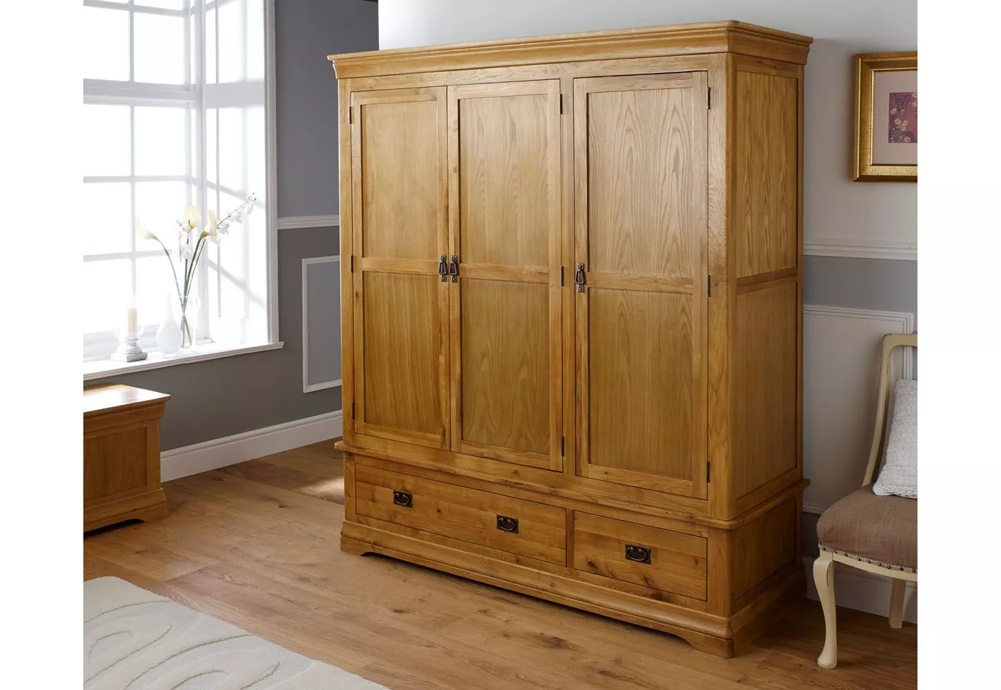 Oak furniture wardrobe store